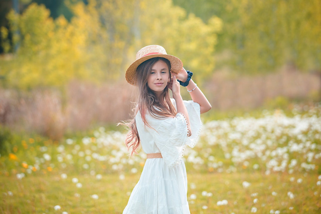 Teenager Boater Hat| Floppy Beach Hat| Birthday Gift| Gift for Her| Hat ...