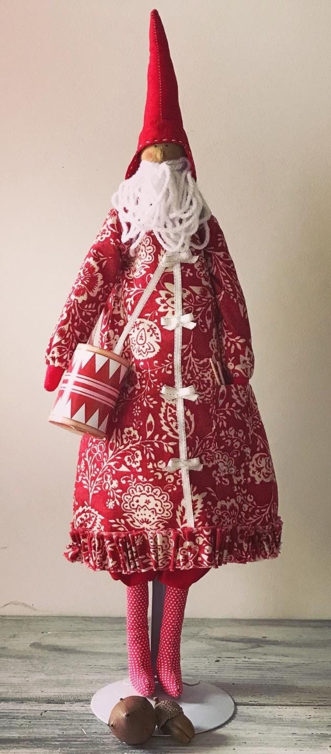 Santa Claus , Tilda Santa Doll, Christmas Decor - Etsy