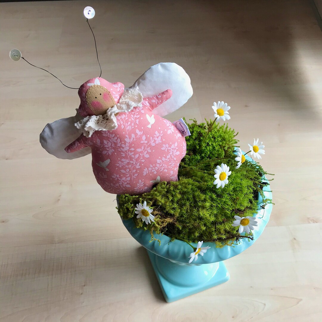 Tilda Bee Doll: Handmade Fabric Bug, Easter Home Decor - Etsy