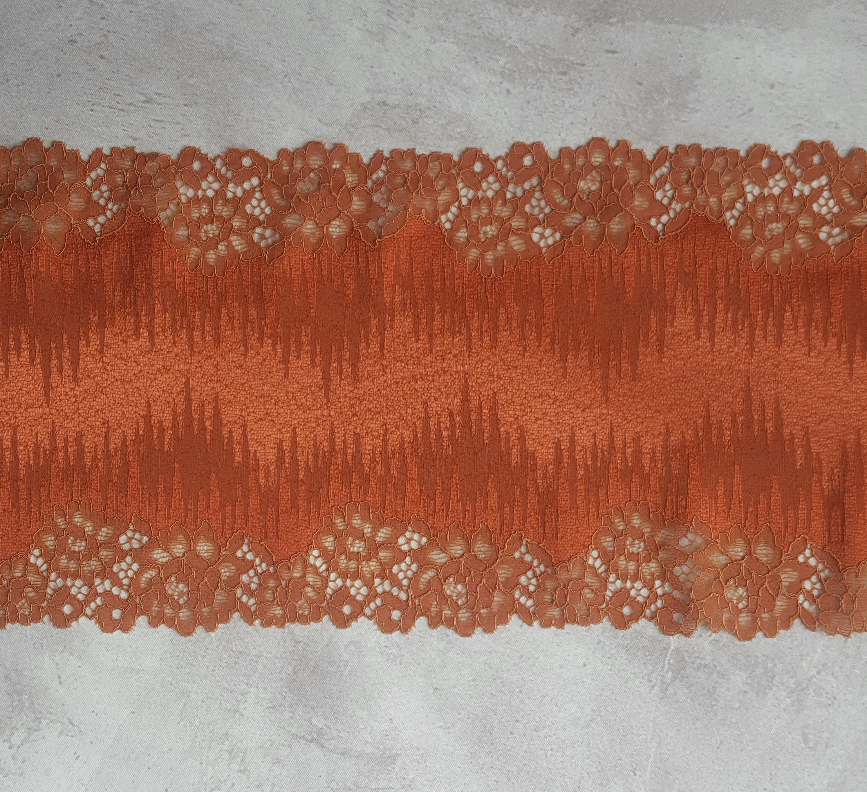 Red Fox Stretch Lace Trim Elastic Lace French Lace Width - Etsy