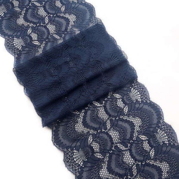 Dark Blue Lace - Etsy