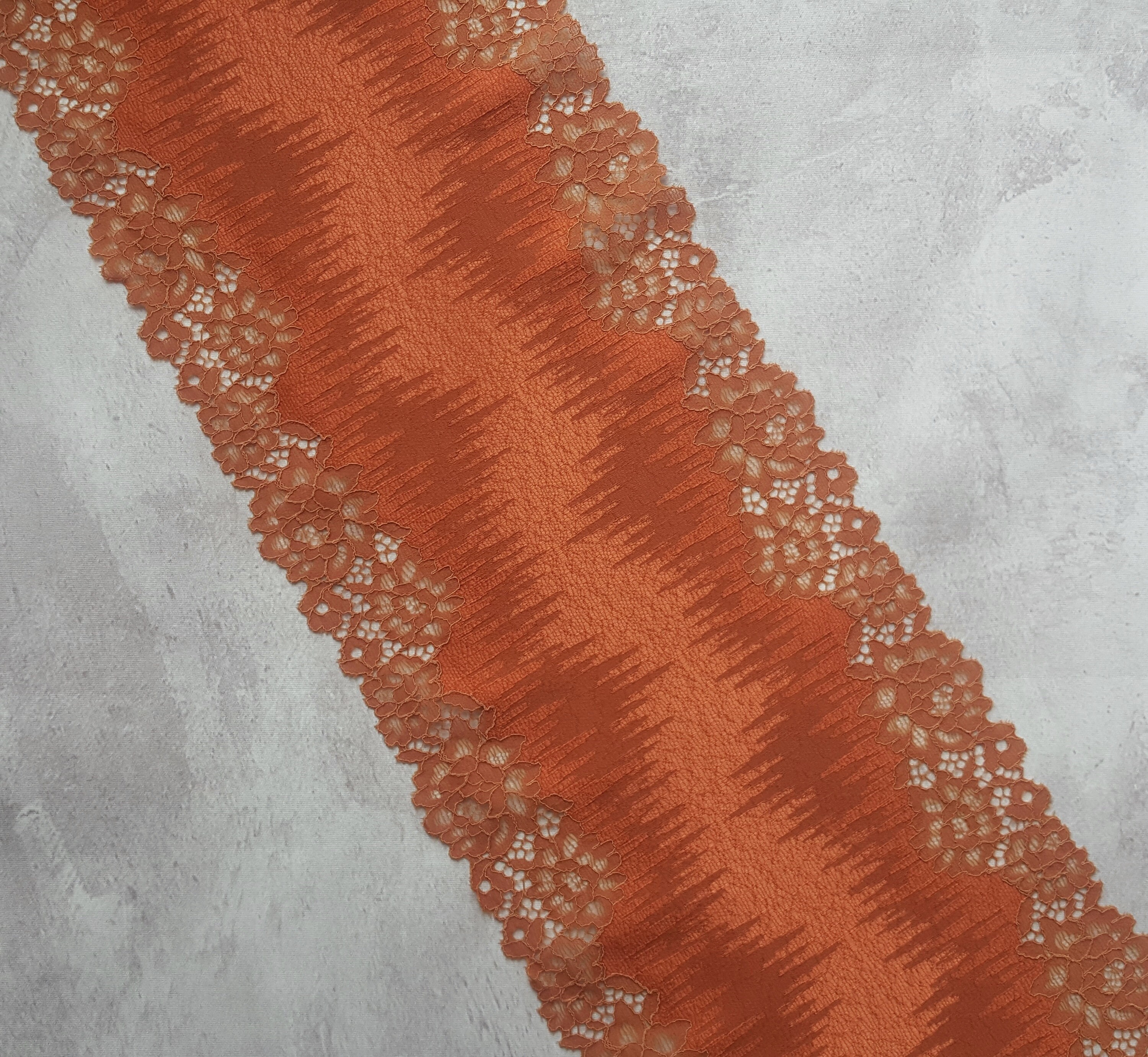 Red Fox Stretch Lace Trim Elastic Lace French Lace Width - Etsy