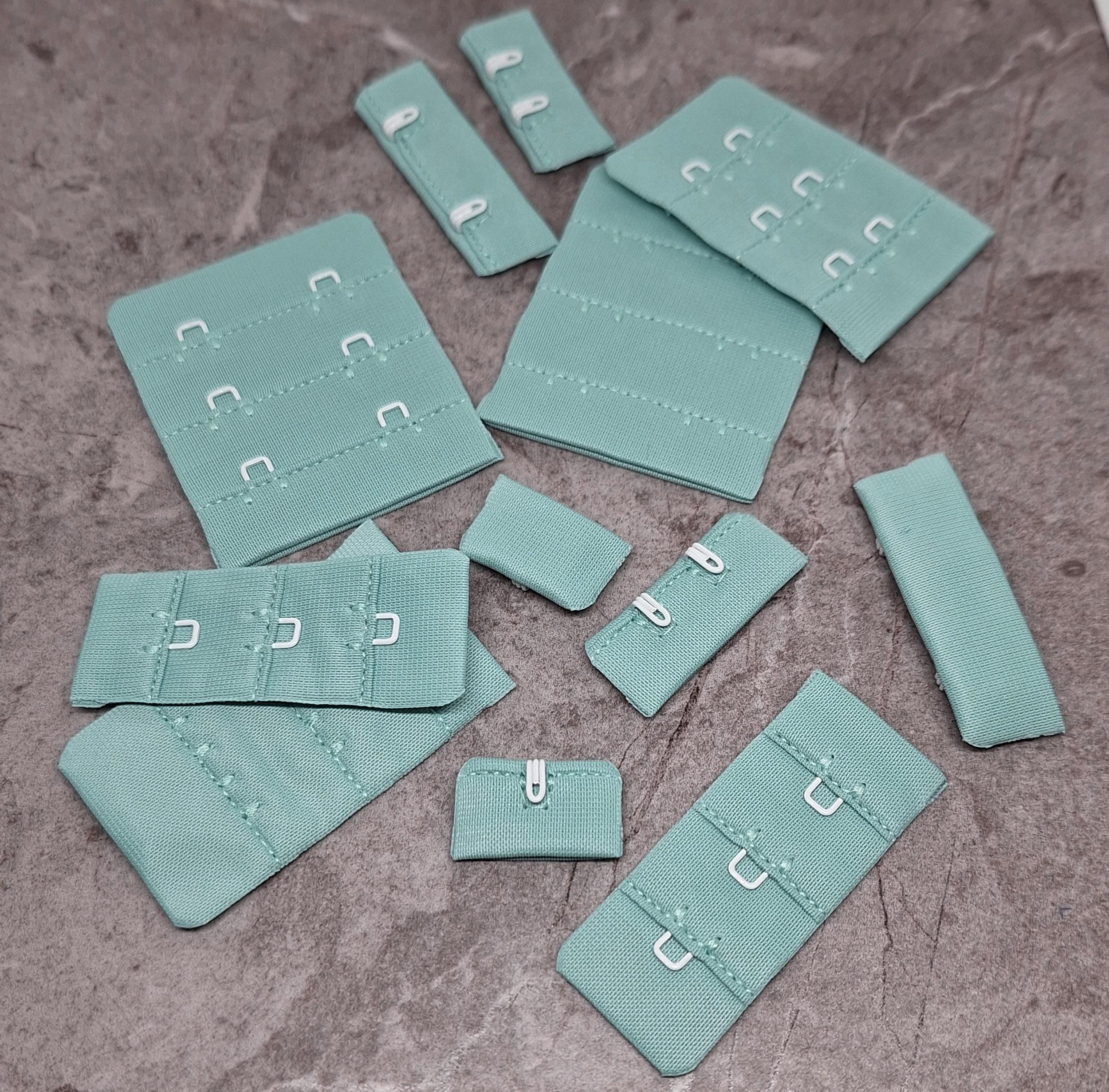 3x2 Bra Making Hook and Eye Closures, 3x1 Mint Bralette Adjustable ...