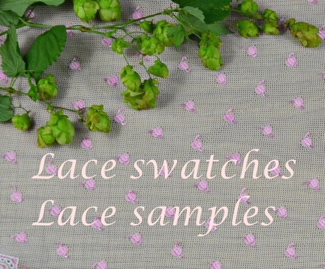 Sample of Lace, Swatches of Lace Trims - Etsy