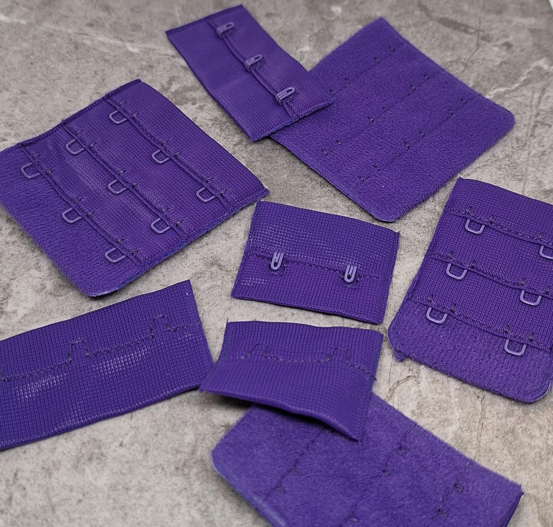 3x3 Hook Eye Closures, 3x2 Indigo Bra Adjustable Fastener, Bra Making ...