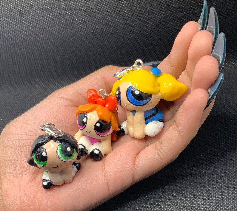 Powerpuff Girls Phone Charms - Etsy