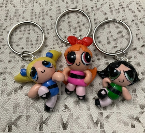 Powerpuff Girls Keychain | Etsy