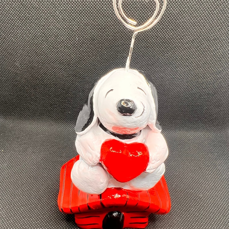 Snoopy con corazón - Etsy México