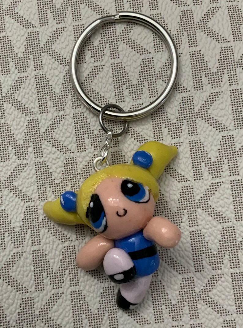 Powerpuff Girls Keychain - Etsy