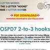 PDF Scrabble Word List Cheat Sheet: 2 Letters Words and Their "hooks ...