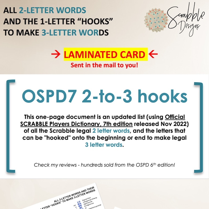 2 Letter Words Cards - Etsy