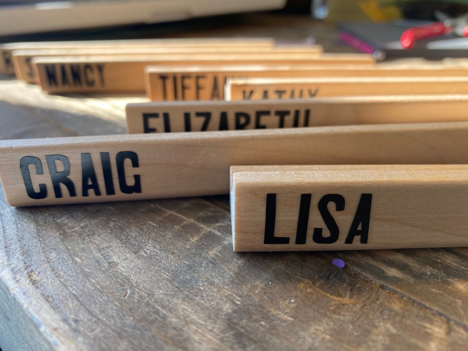 A Custom Scrabble Letter Holder Rack Customized With Name or - Etsy