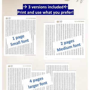 PDF Scrabble Word List Cheat Sheet: Acceptable 3 Letter Words List - 2 ...