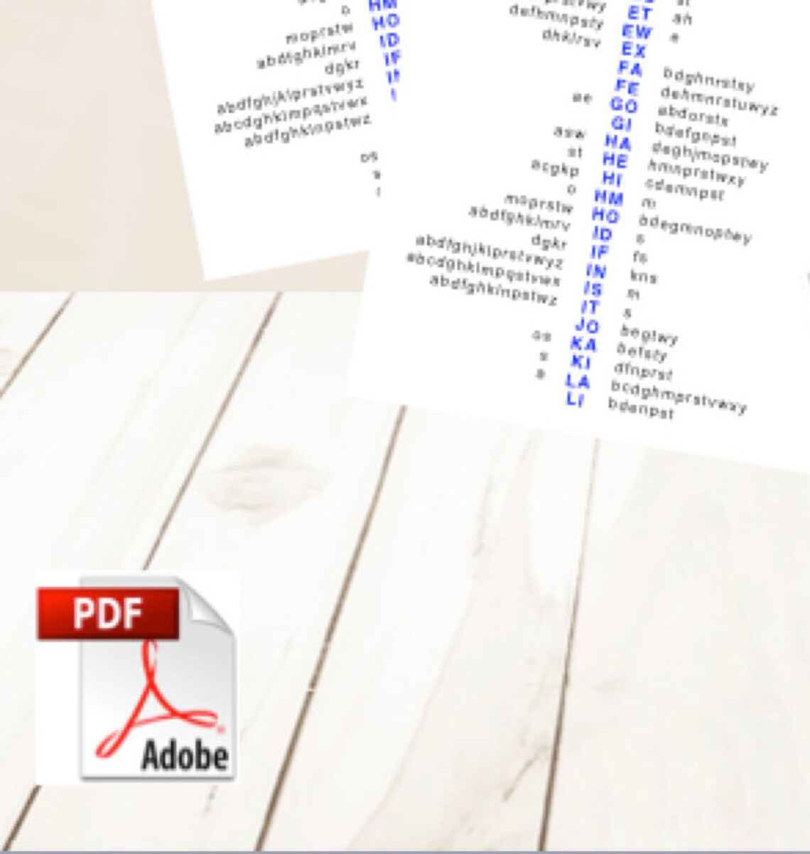 PDF Scrabble Word List Cheat Sheet: 2 Letters Words and Their hooks to Make 3 Letter Words - Etsy