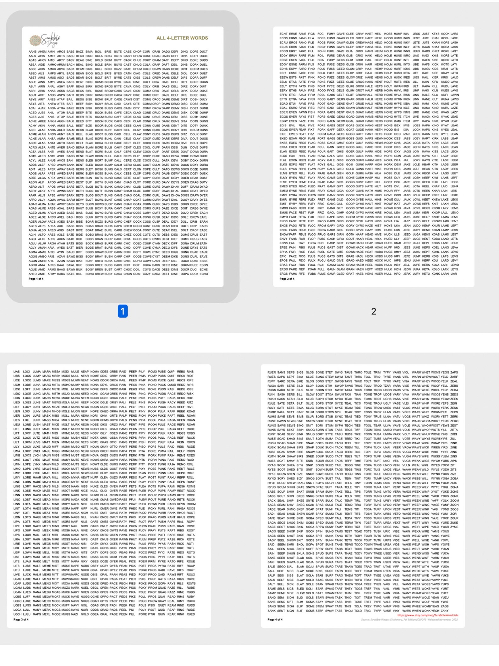 PDF Scrabble Word List Cheat Sheet Acceptable 4 Letter Words List All pdf-scrabble-word-list-cheat-sheet-acceptable-4-letter-words-list-all