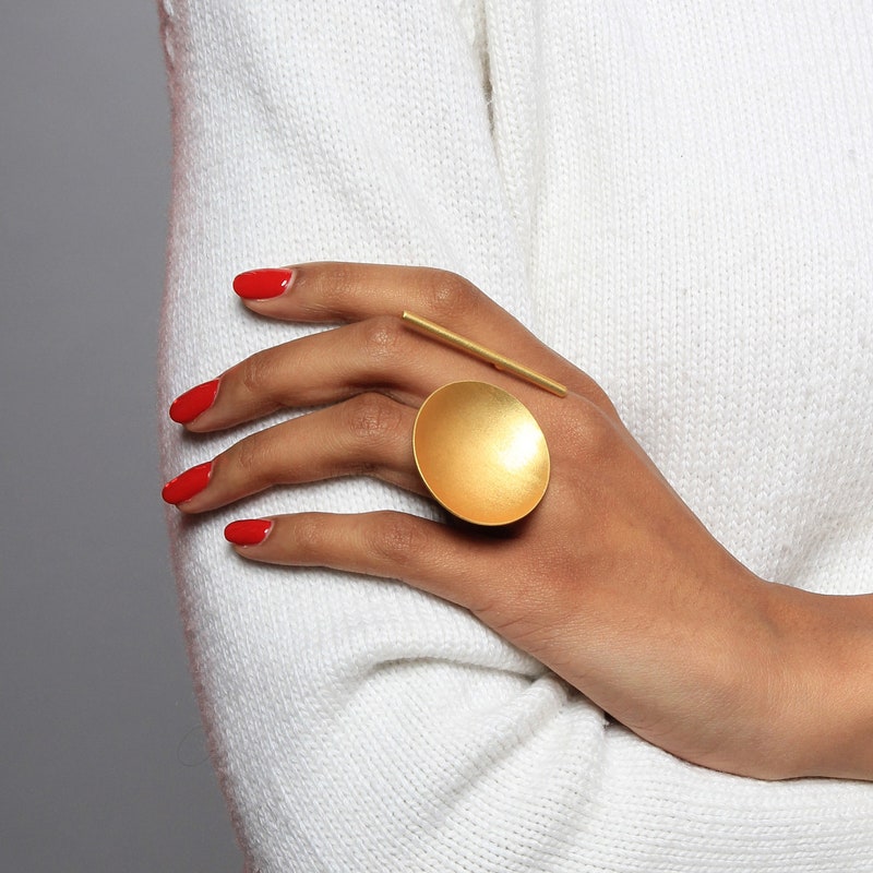 Unique Gold Costume Rings - Etsy