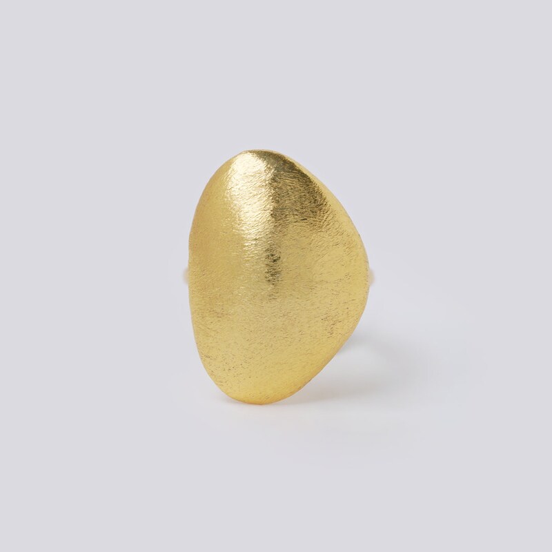 Modern Gold Ring - Etsy