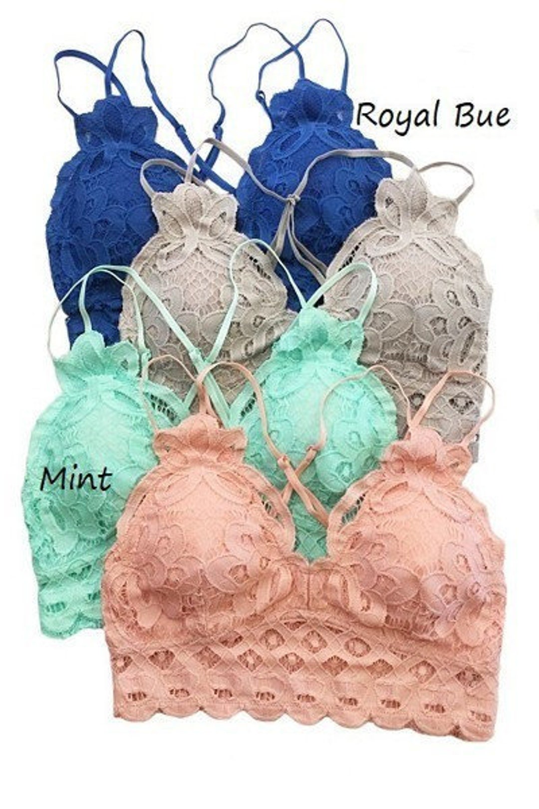 Bralettes For Women Crochet Lace Bralette Bralette Lace Etsy