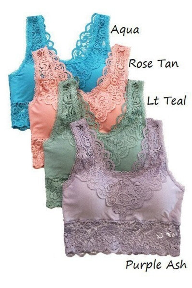 Plus Size Bralettes For Women Longline Silhouette Bralette Etsy