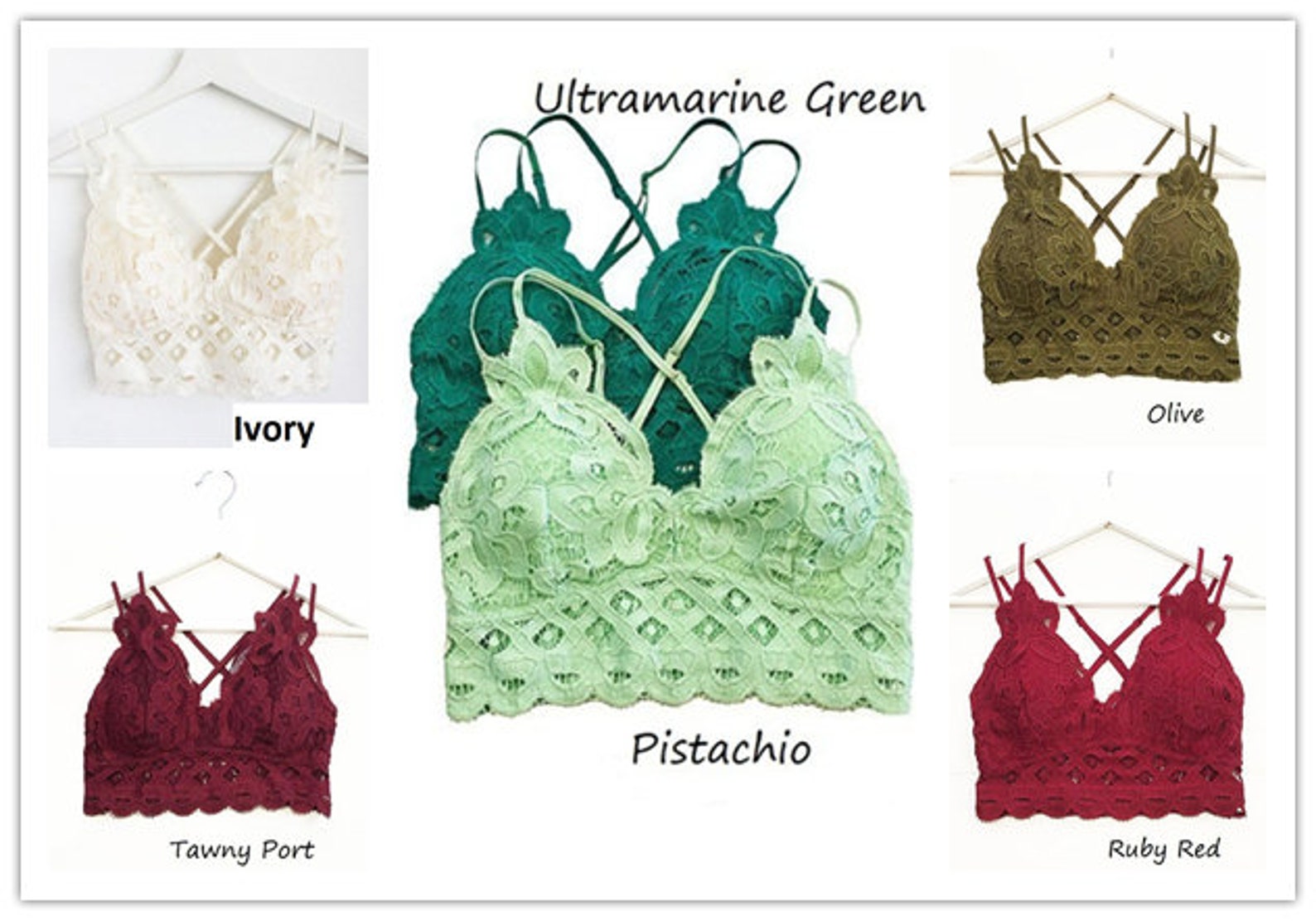 Plus Size Bralettes For Women Crochet Lace Bralette Etsy