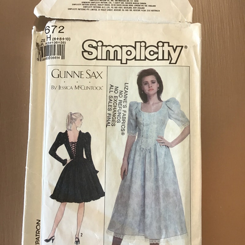 Gunne Sax Patterns - Etsy