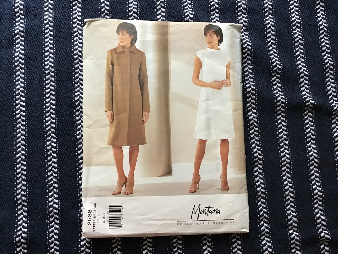 Claude Montana Vogue Pattern 2538 - Uncut - Sz. 8-10-12 - Etsy