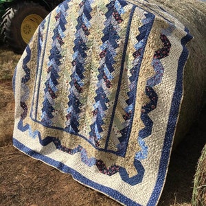 French Braid Quilt Pattern - Etsy