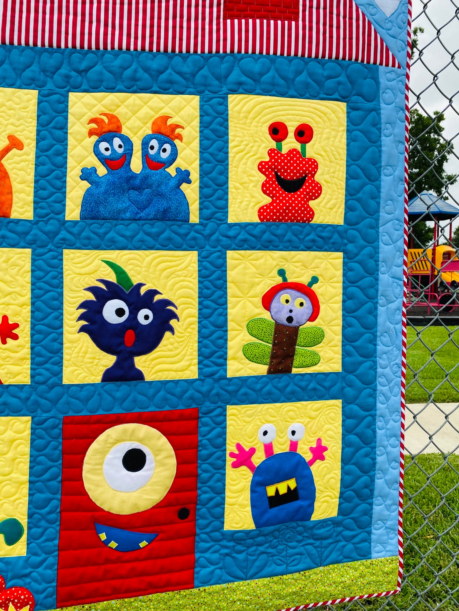 Monster House Quilt Pattern | Etsy