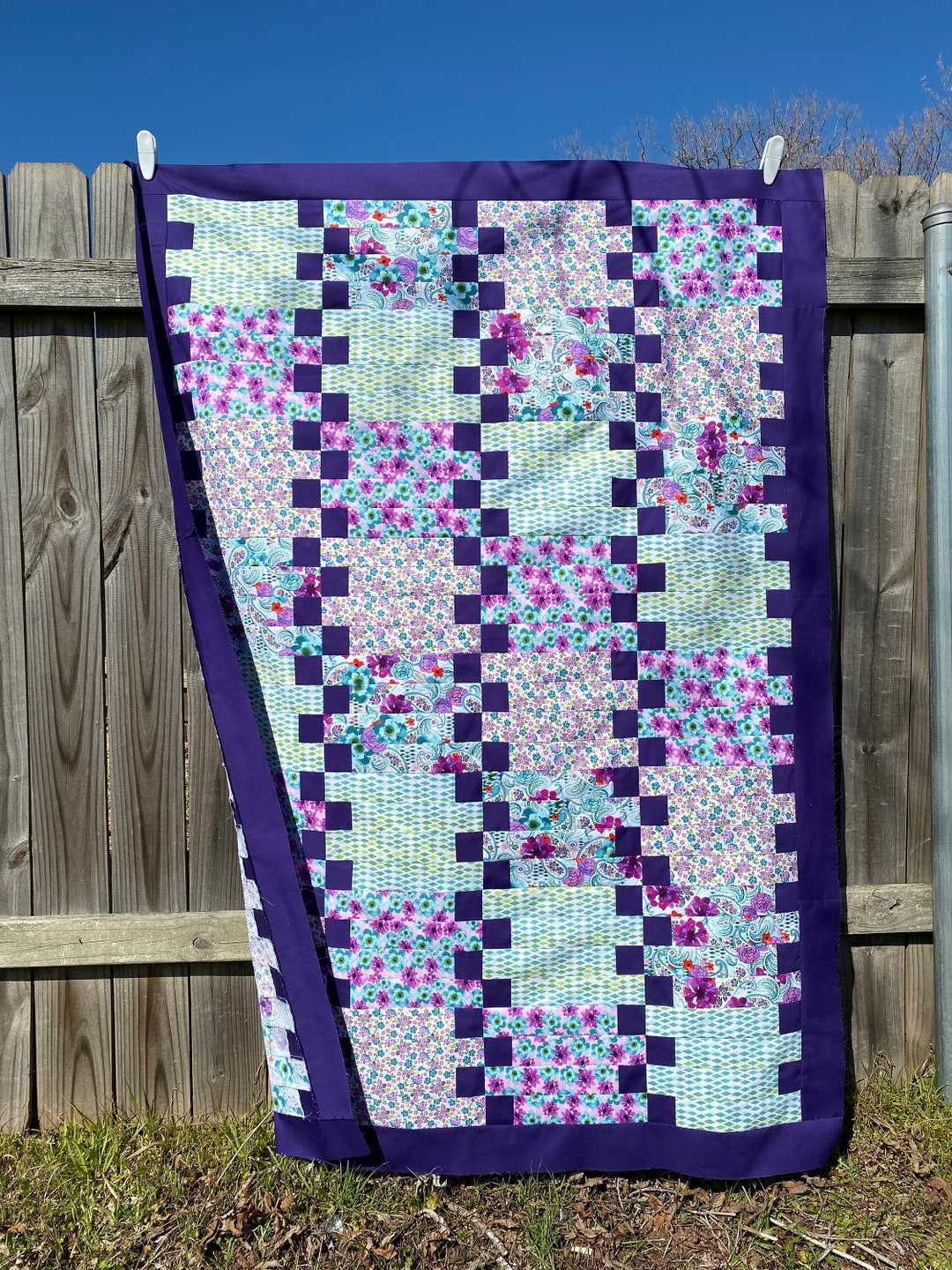 Zipper Squares Quilt Pattern - Etsy