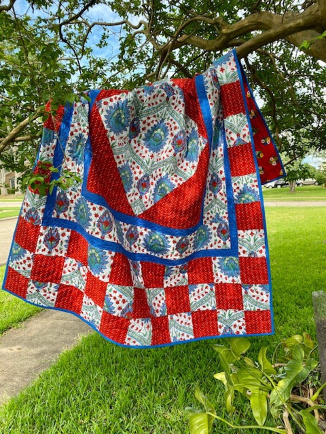 Amish Diamond Throw Quilt Pattern - Etsy