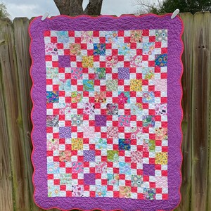 Four Patch Chain Quilt - Etsy