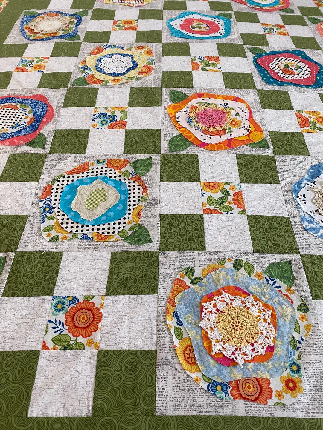 Irish Roses Quilt Pattern - Etsy