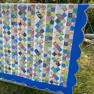 Scrappy Columns Quilt Pattern | Etsy