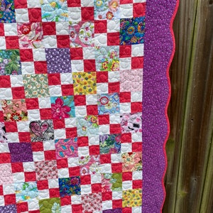 Four Patch Chain Quilt - Etsy