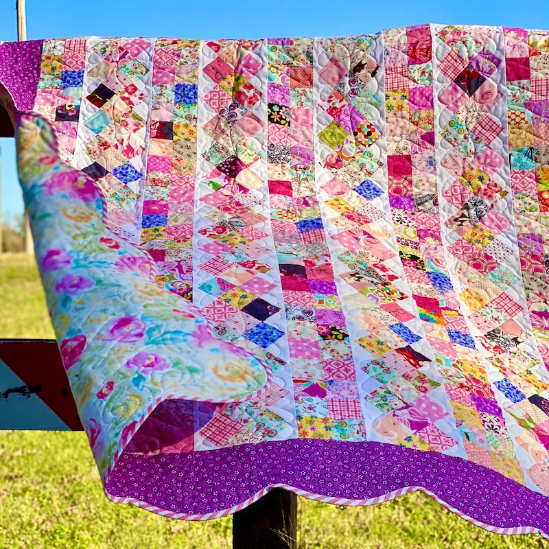 Scrappy Quilt Pattern - Etsy