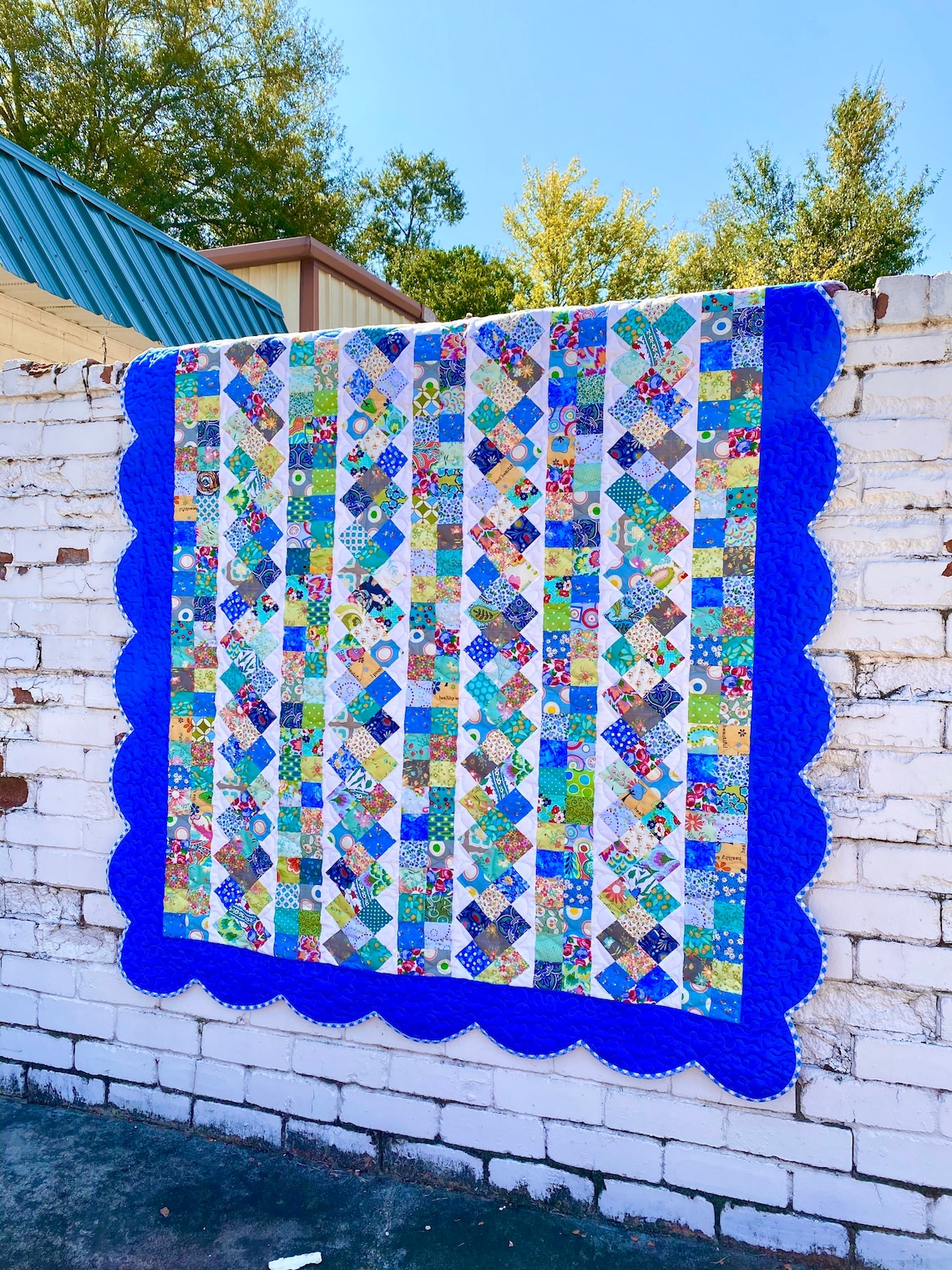 Scrappy Columns Quilt Pattern - Etsy Canada