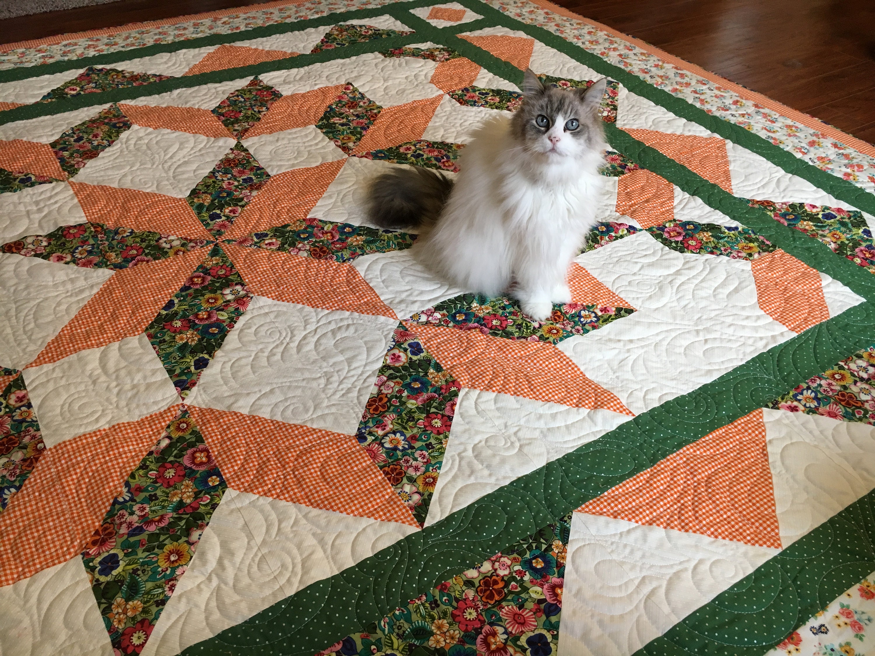 Carpenter Star King Size Quilt Pattern | Etsy Canada