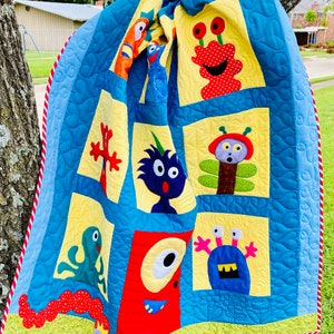 Monster House Quilt Pattern - Etsy