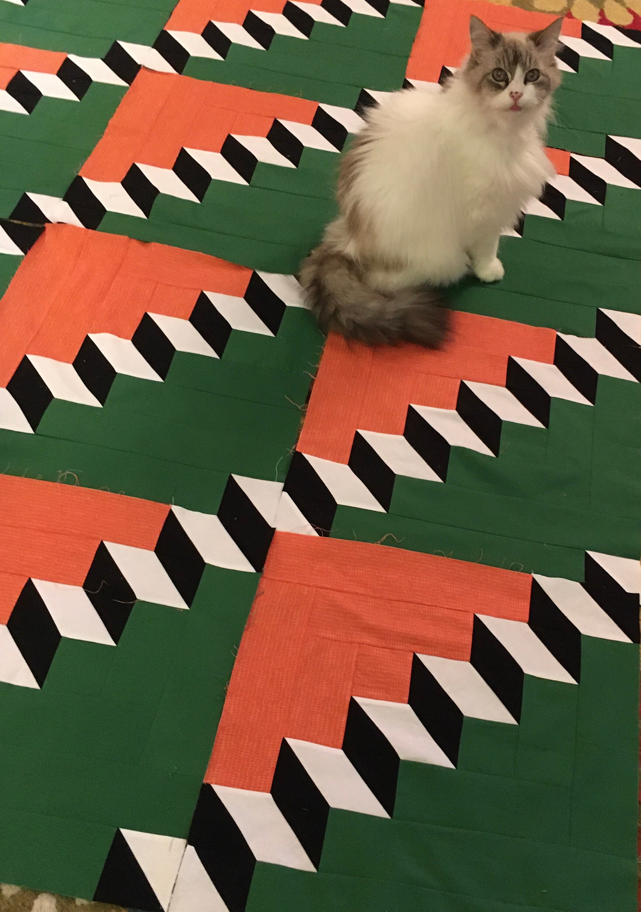 Escher Steps Quilt Pattern