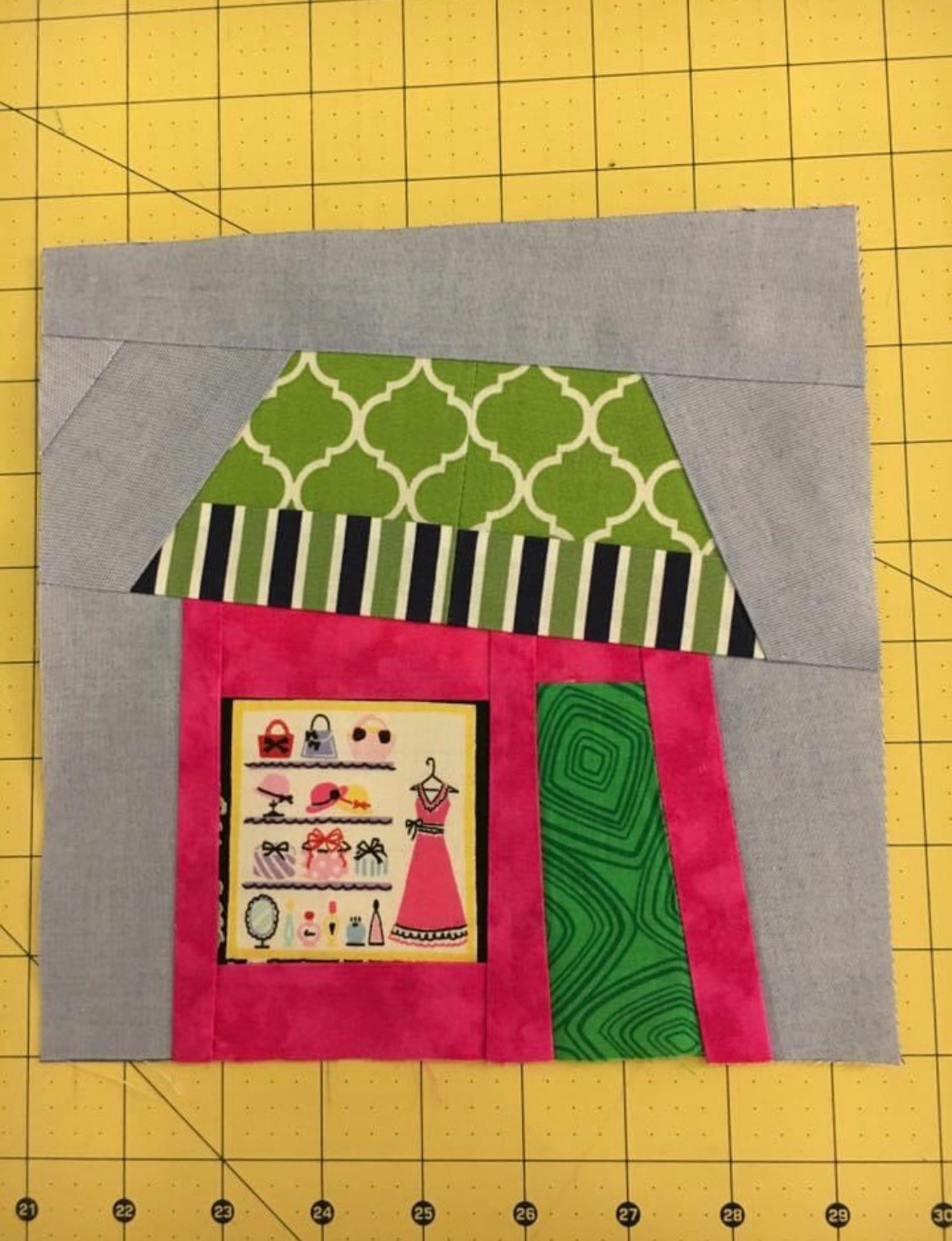 Wonky Town and Wonky Border Tutorial - Etsy