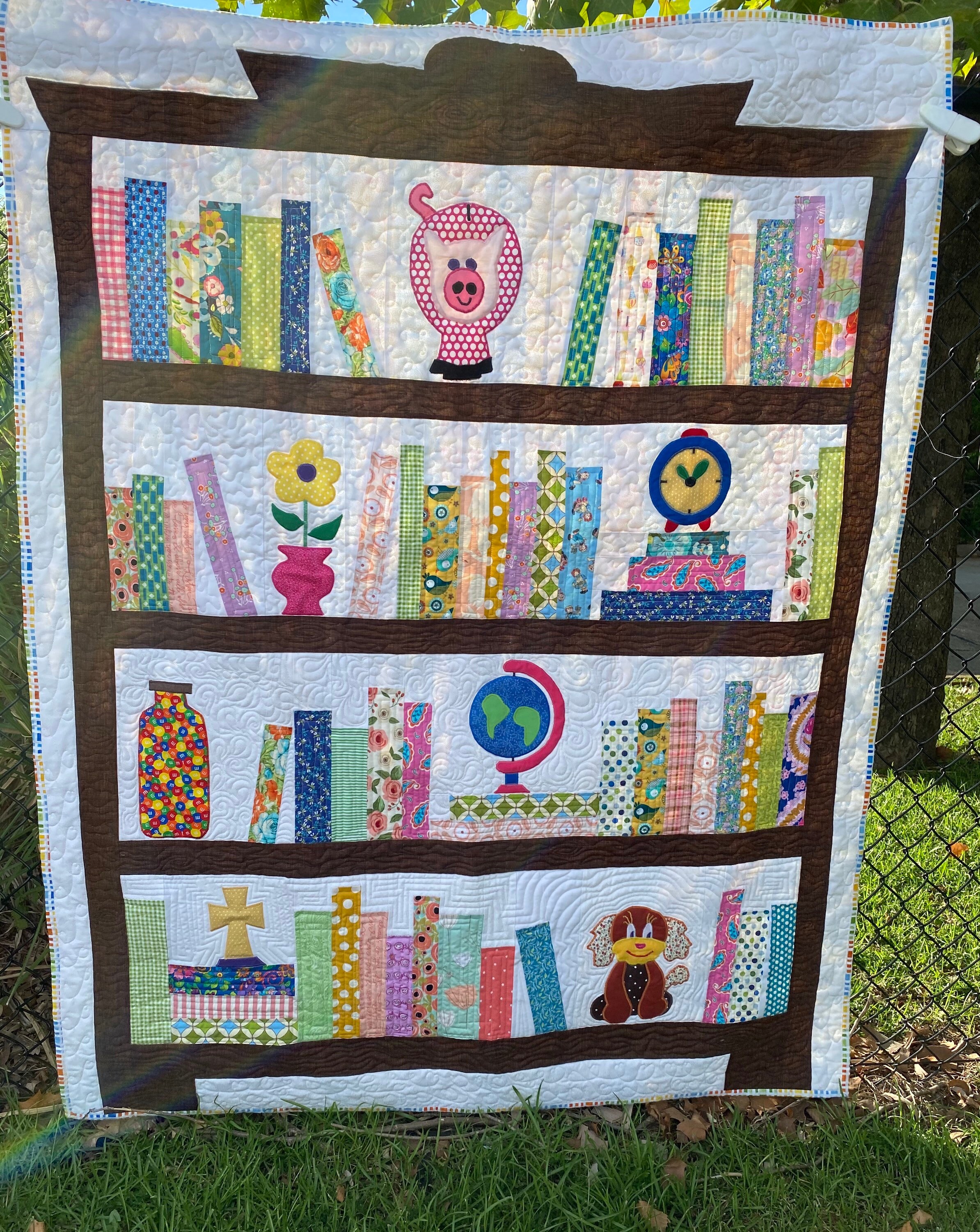 Novelty Bookcase Quilt Pattern PDF | Etsy Canada