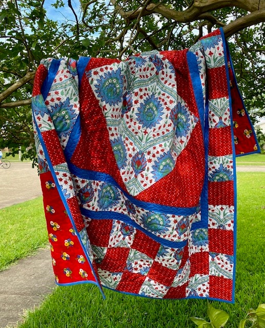 Amish Diamond Throw Quilt Pattern | Etsy