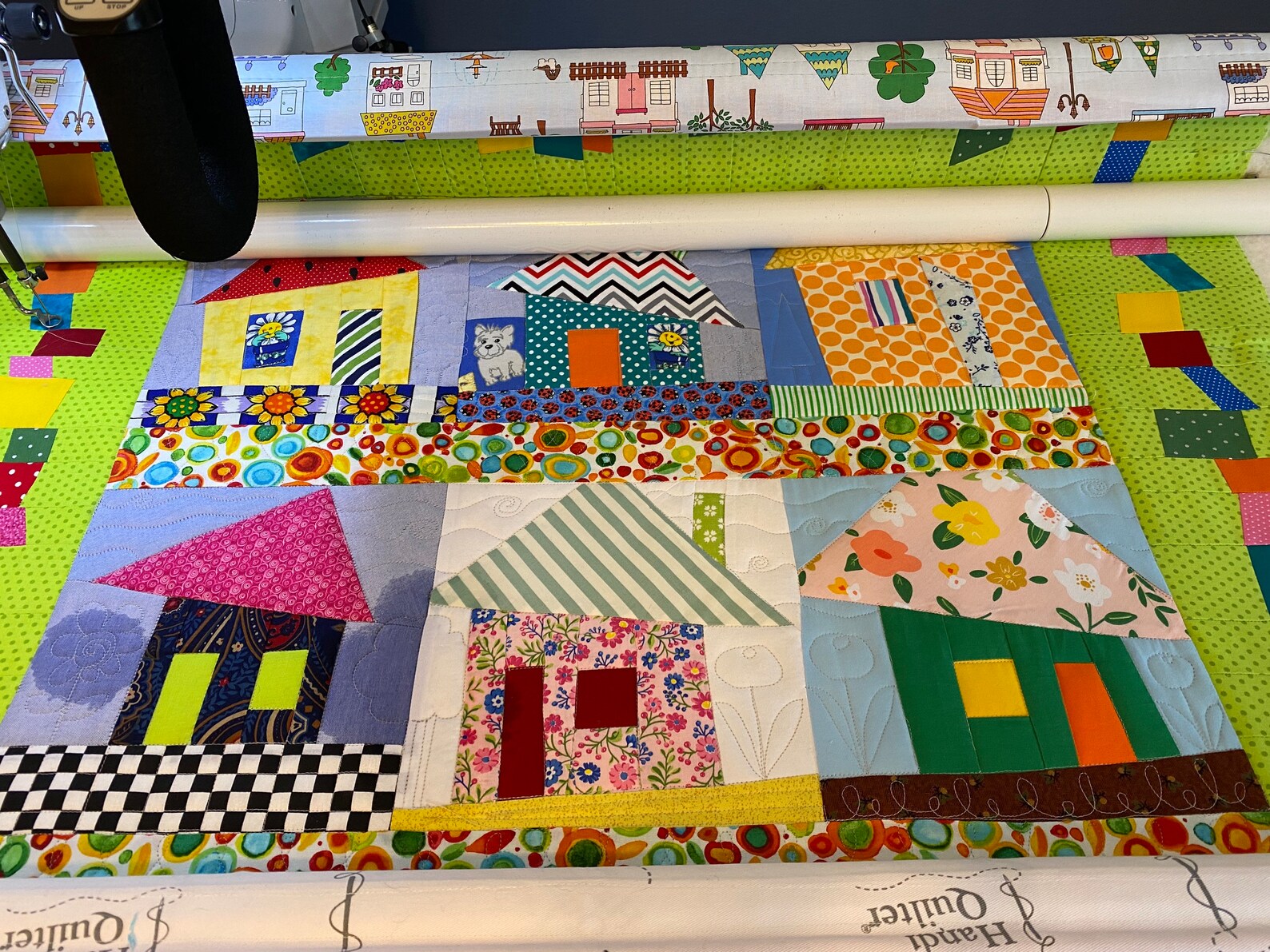 Wonky Town and Wonky Border Tutorial - Etsy