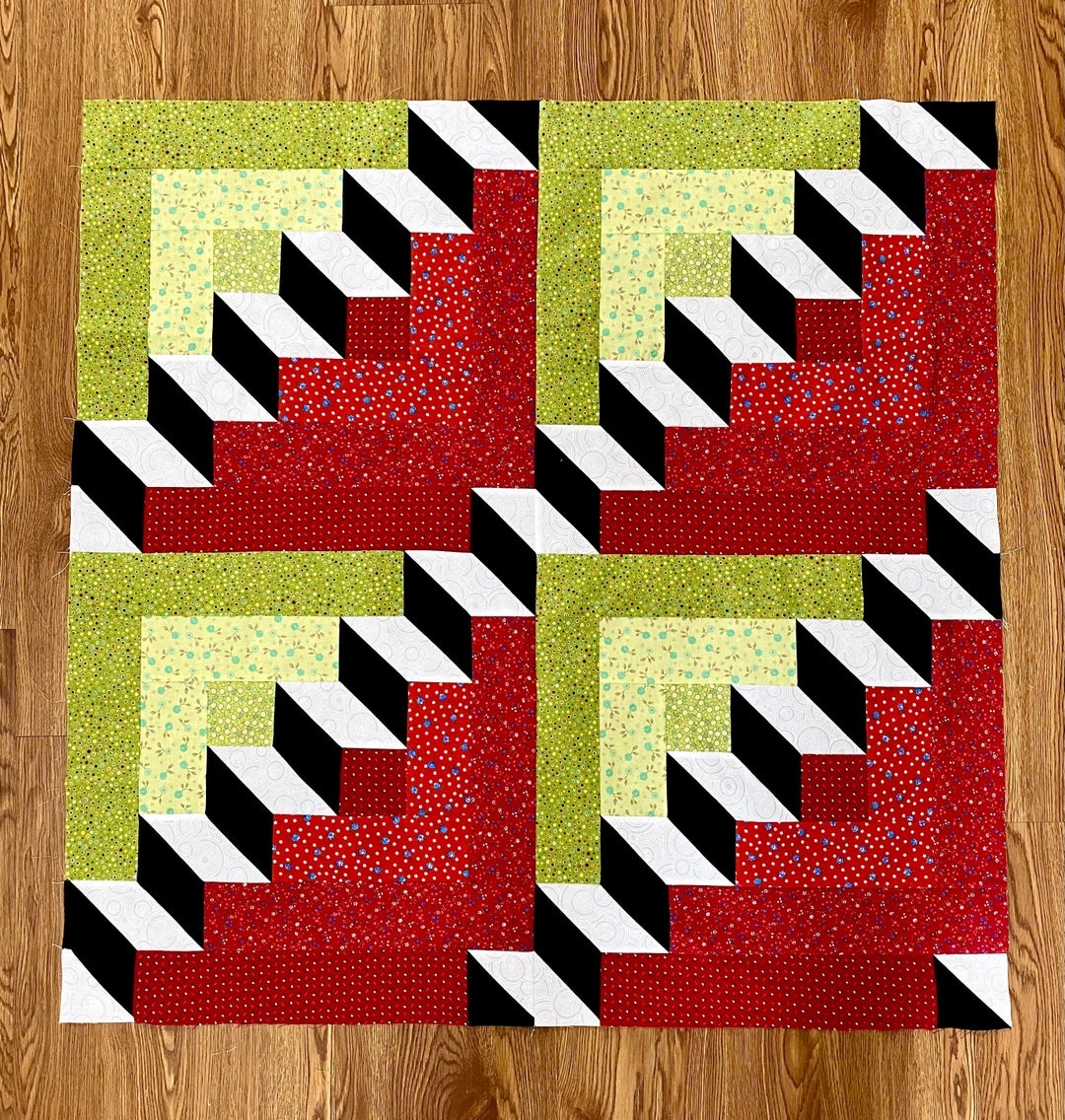 Staircase Quilt Pattern - Etsy