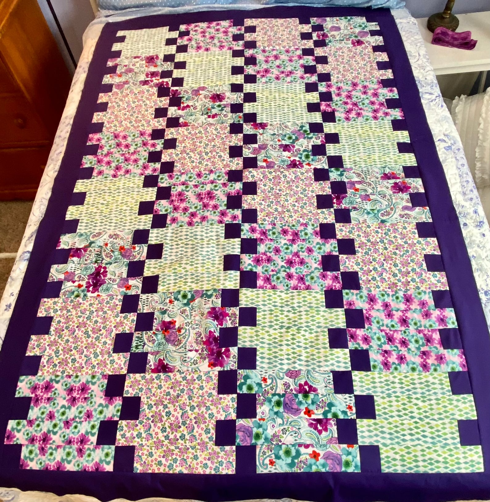 Zipper Squares Quilt Pattern - Etsy
