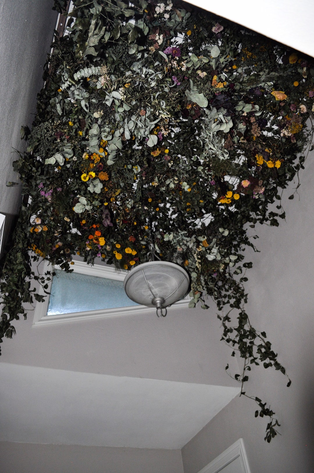 Custom Flower Ceilings and Walls - Etsy