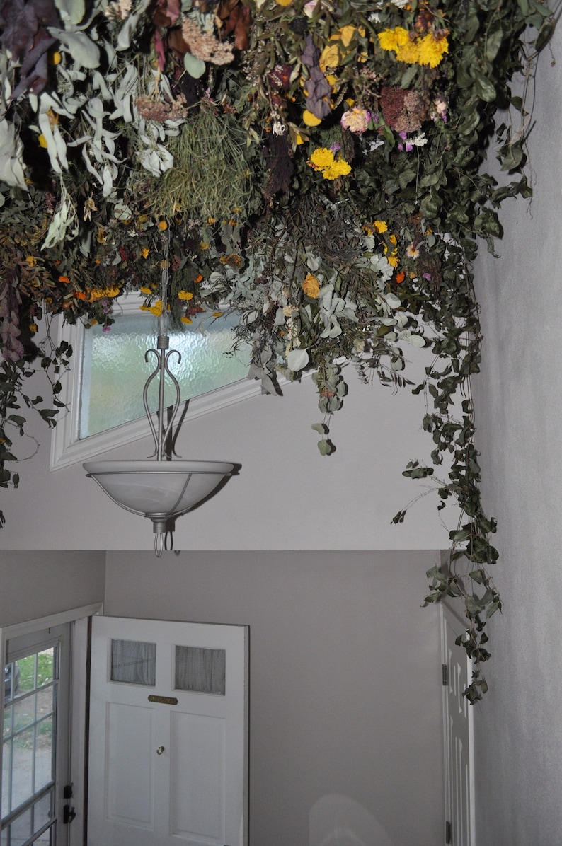 Custom Flower Ceilings and Walls - Etsy