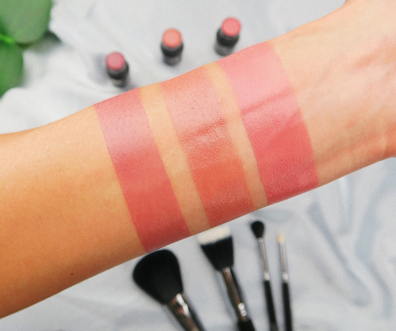 Cheek Lips Tint Merlot / Vegan Blush Cruelty Free Makeup - Etsy