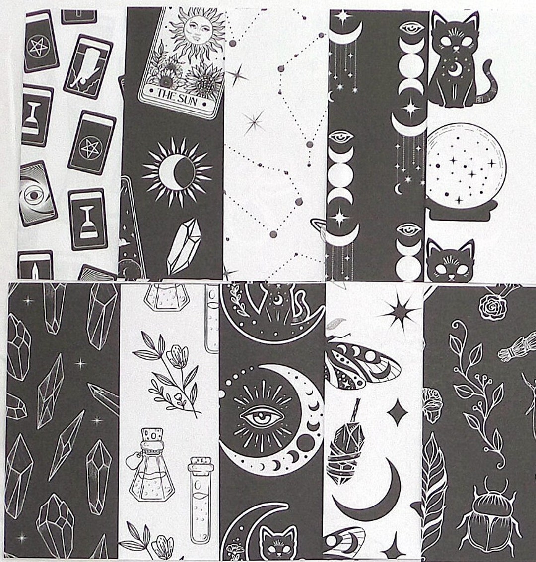 10 4X4 Halloween PAPER | Double Sided | Junk Journaling | Ephemera ...