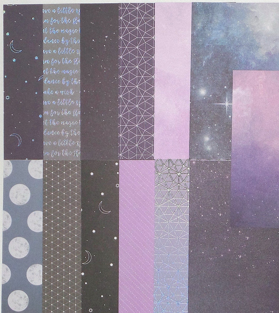 Double Sided CARDSTOCK Kit | Scrapbooking | Journaling | Ephemera ...